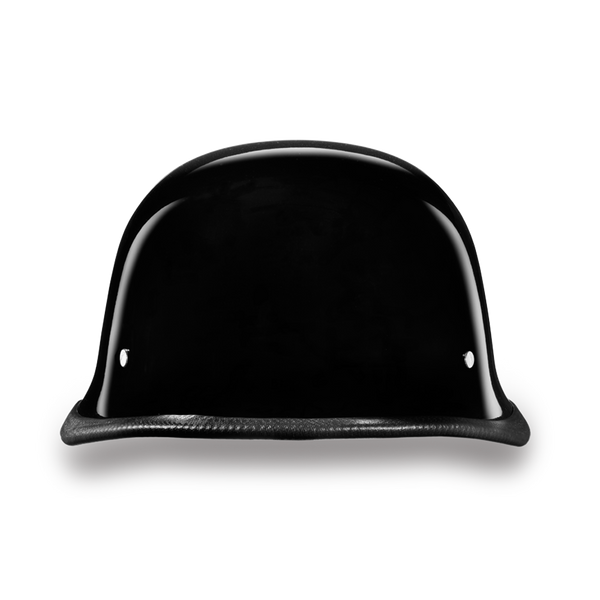 D.O.T. Daytona German Helmet (Gloss Black & Dull Black) – Law Abiding Biker