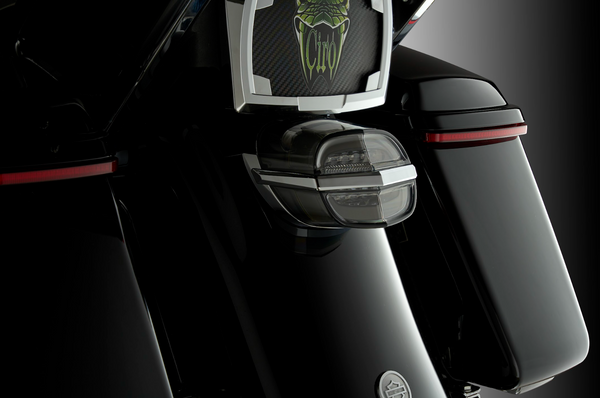 Ciro Armor Tail Light with Lightstrike – Law Abiding Biker