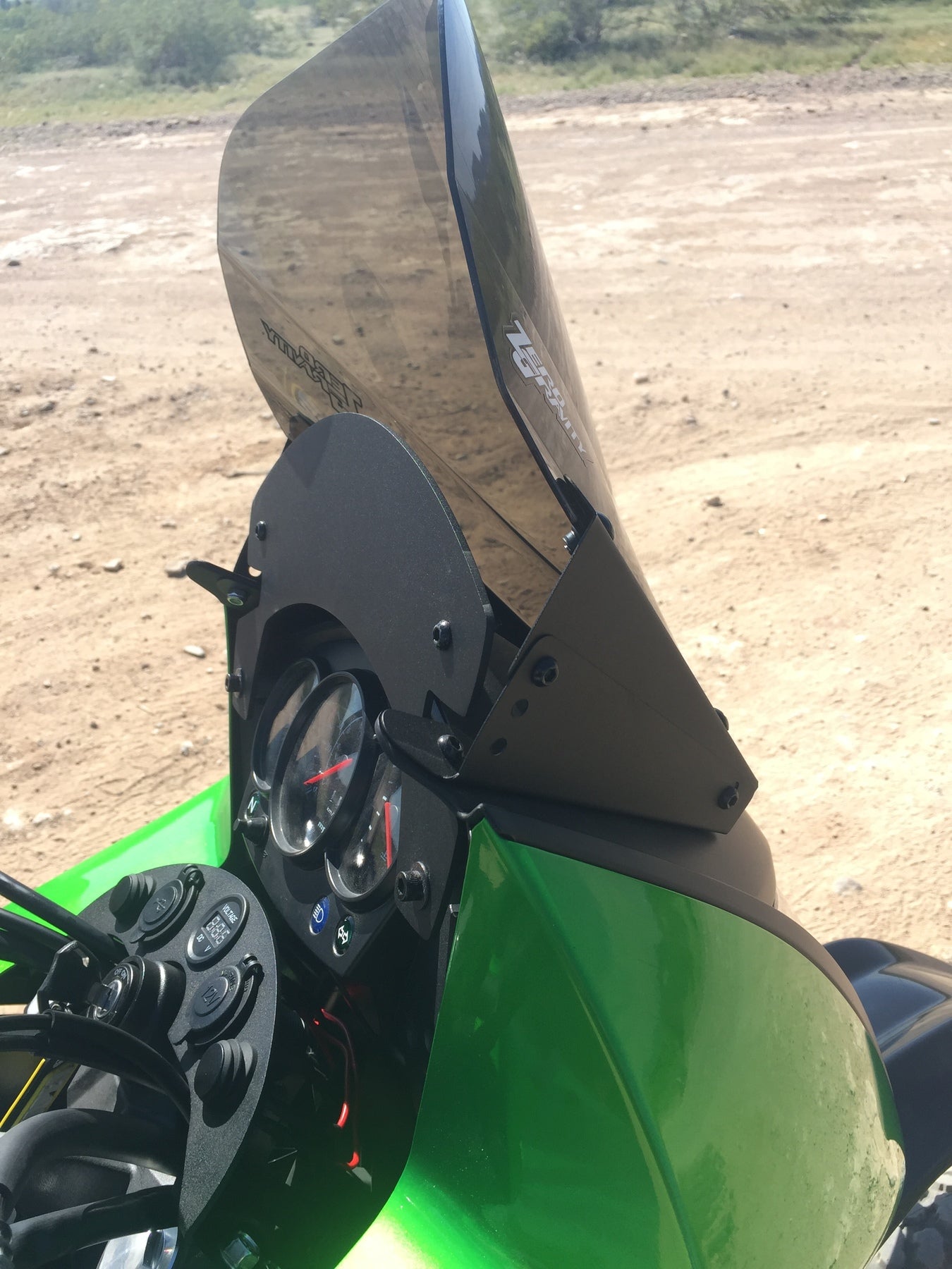 KLRDASH Rally Dash Kit for Kawasaki KLR 650-(2008-2018) – Law Abiding Biker